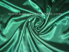 Emerald Green & Gold Silk Shantung Cherry Blossom Brocade - Bangkok Thai Silk