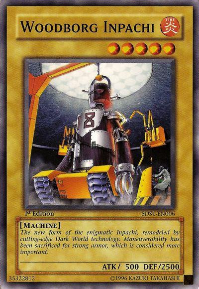 YuGiOh Dark Revelation 3 Single Card Common Woodborg Inpachi DR3-EN061 ...