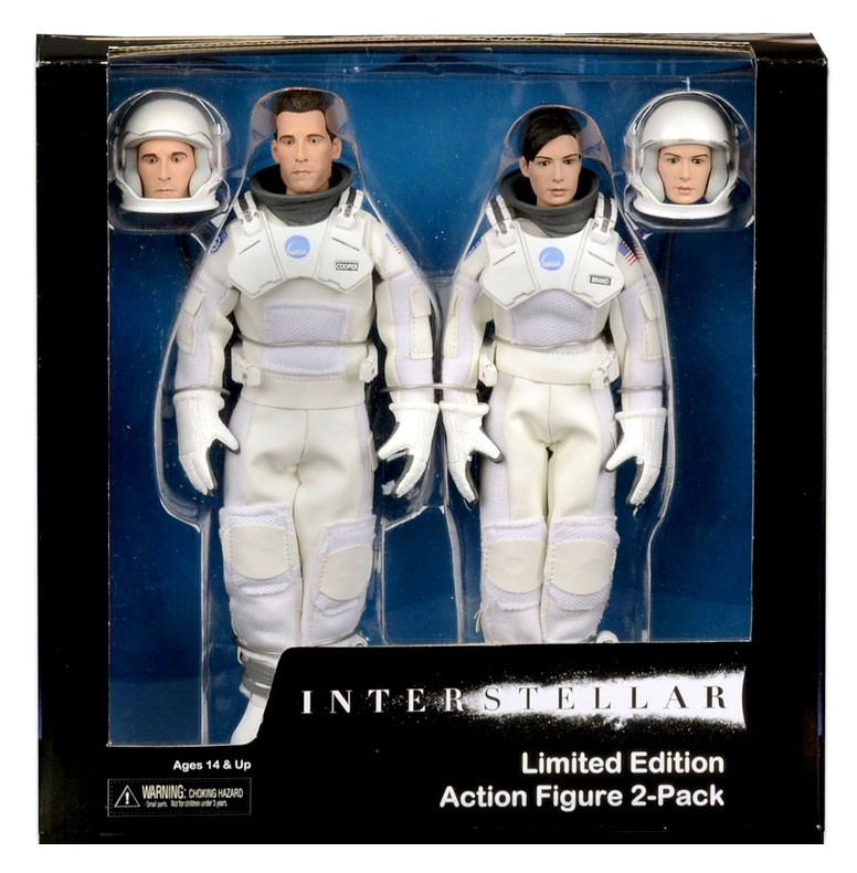 NECA Interstellar Brand Cooper Action Figure 2-Pack - ToyWiz