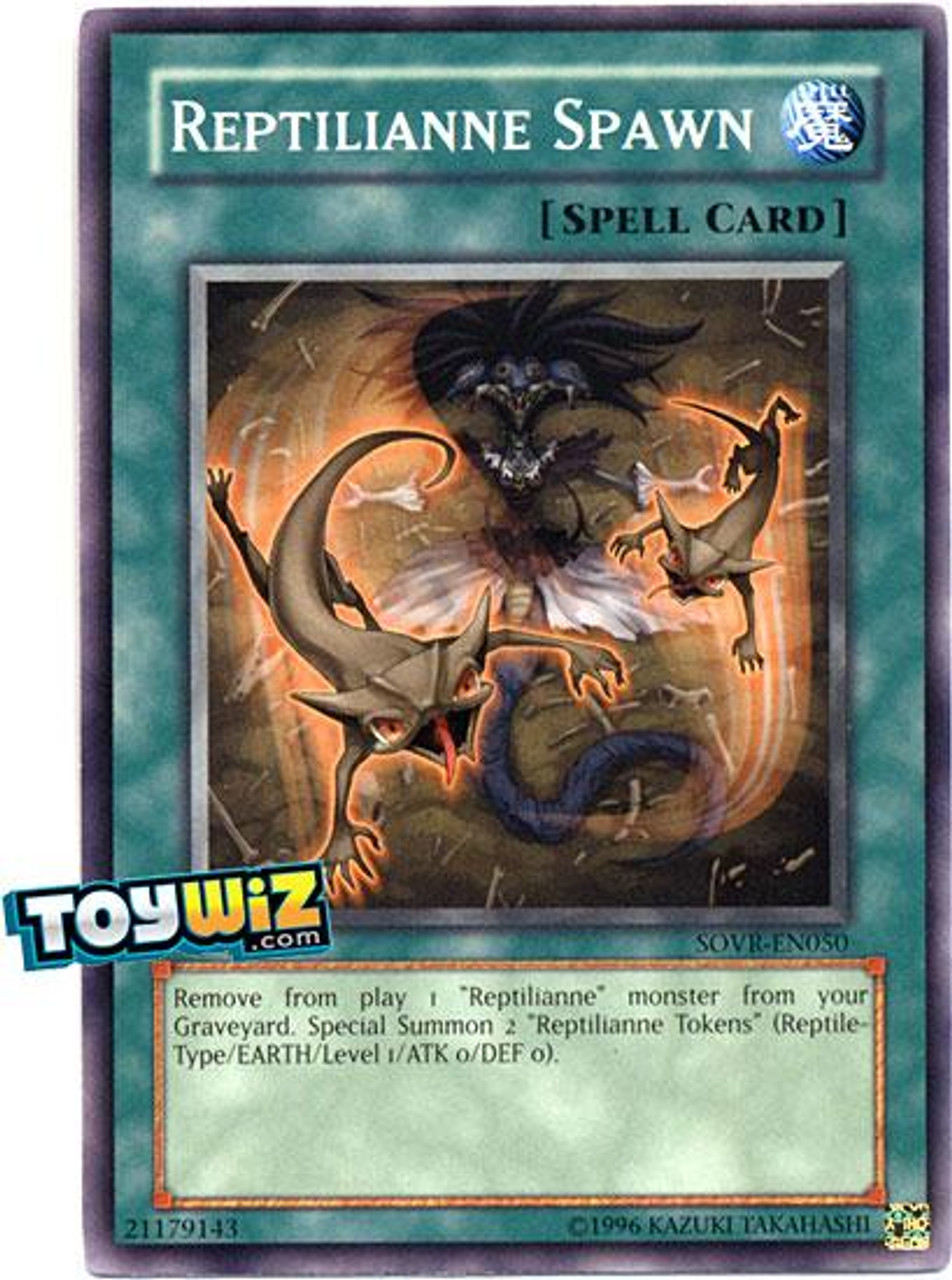 Yugioh Stardust Overdrive Single Card Common Reptilianne Spawn Sovr