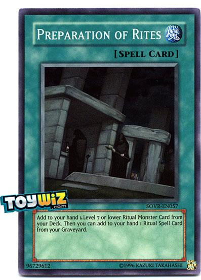 YuGiOh Stardust Overdrive Single Card Super Rare Preparation of Rites ...