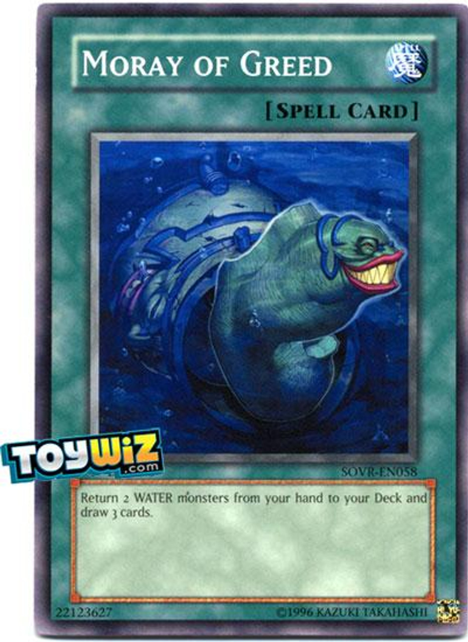 Yugioh Stardust Overdrive Single Card Common Moray Of Greed Sovr En058
