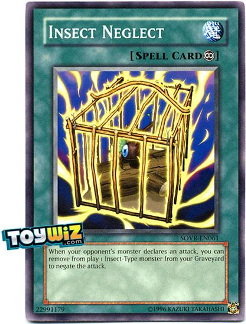 Yugioh Stardust Overdrive Single Card Common Insect Neglect Sovr En061