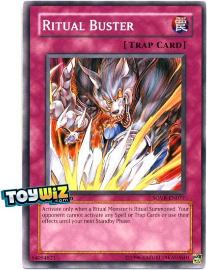YuGiOh Stardust Overdrive Single Card Common Ritual Buster SOVR-EN077 ...
