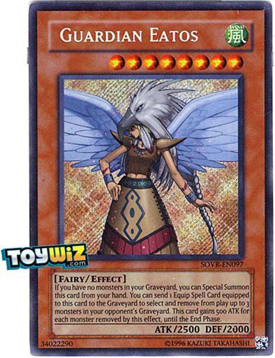 YuGiOh Stardust Overdrive Single Card Secret Rare Guardian Eatos SOVR ...