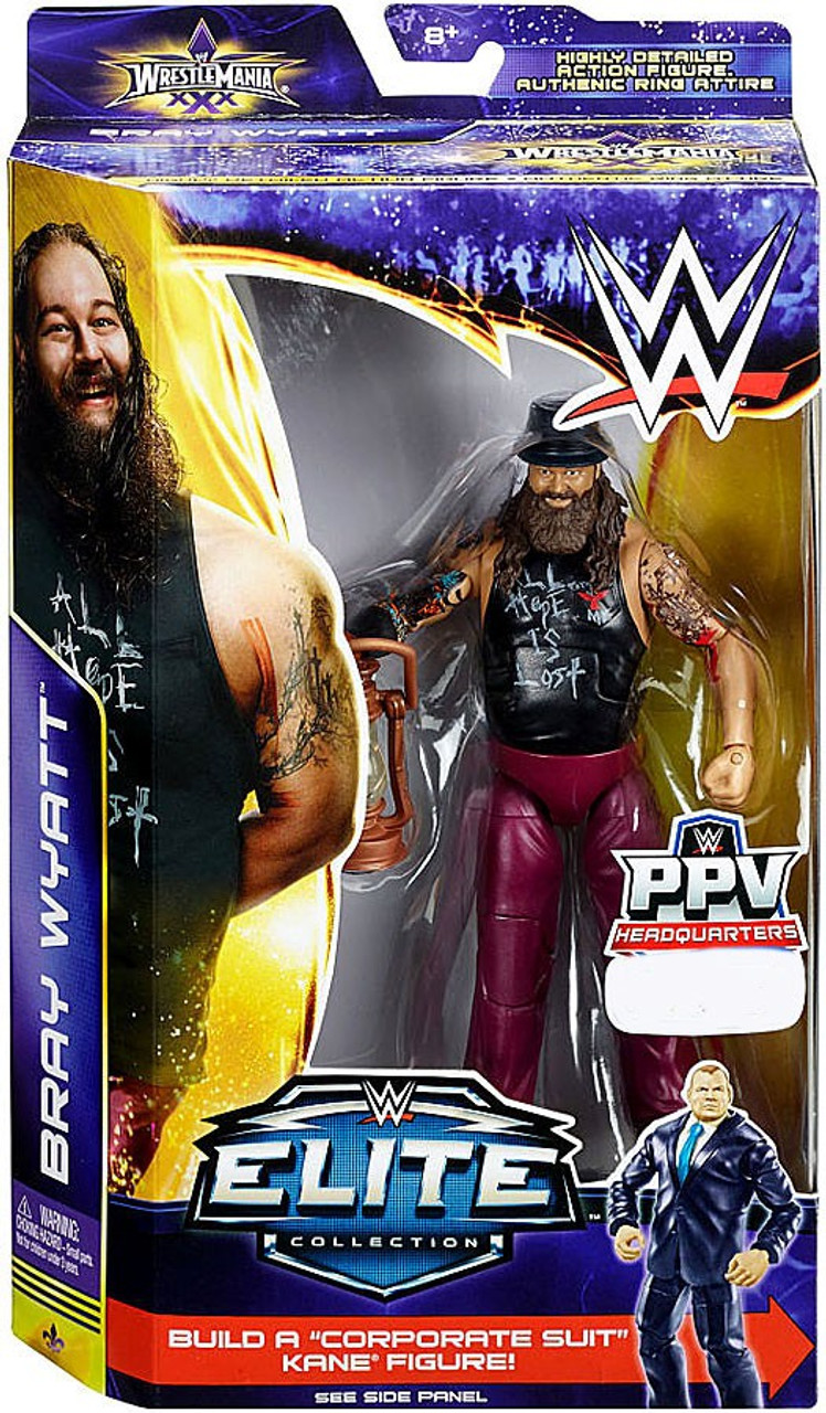WWE Wrestling Elite Wrestlemania 30 Bray Wyatt Exclusive Action Figure Lantern Hat Mattel Toys ...
