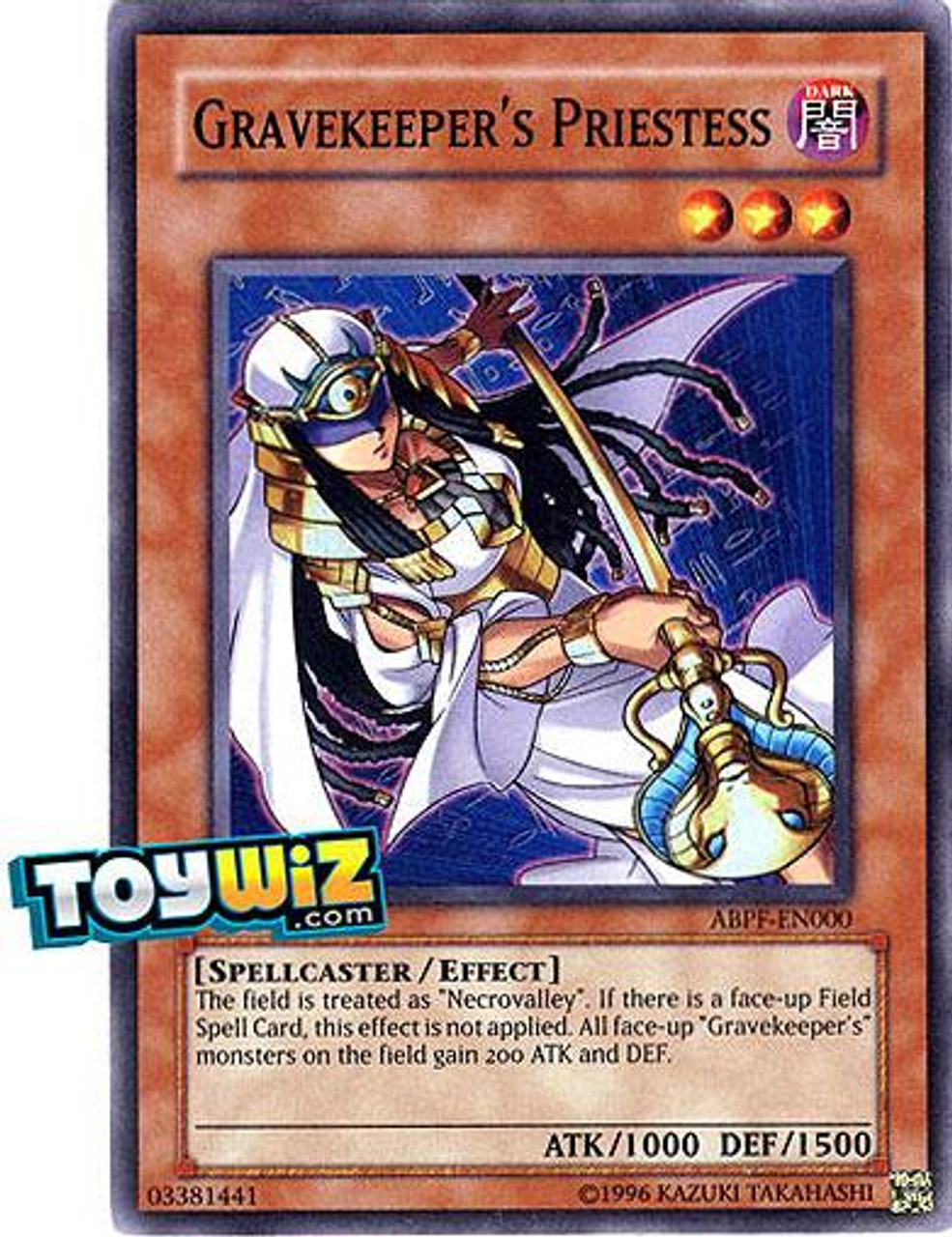 Yugioh Absolute Powerforce Single Card Super Rare Gravekeepers