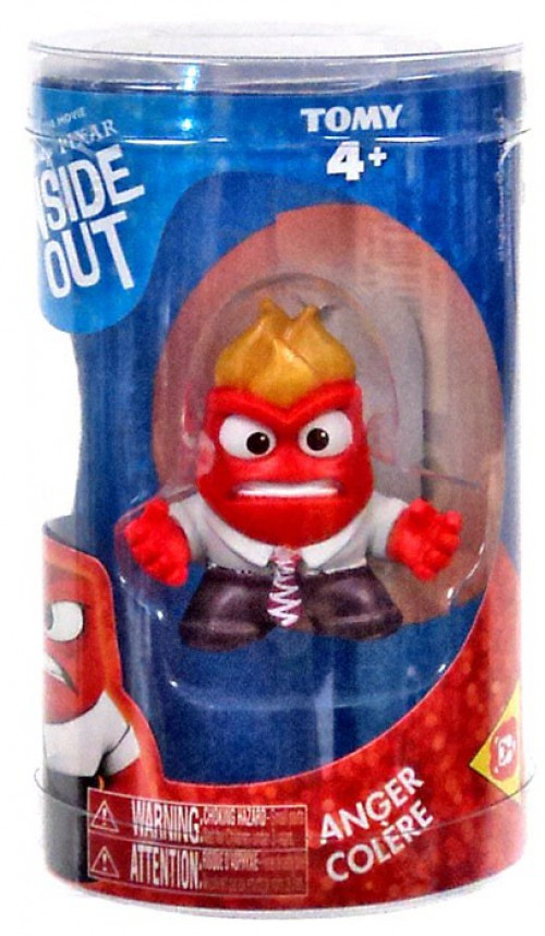 Disney Pixar Inside Out Anger 2 Mini Figure TOMY - ToyWiz
