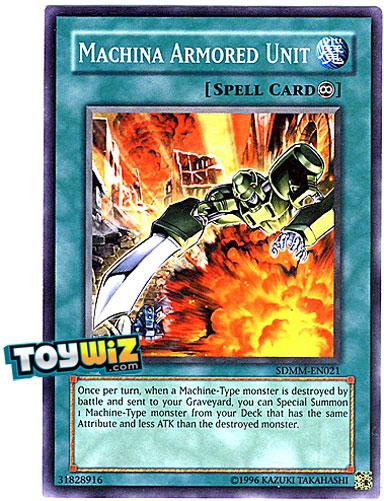 YuGiOh 5Ds Machina Mayhem Structure Deck Single Card Common Machina ...