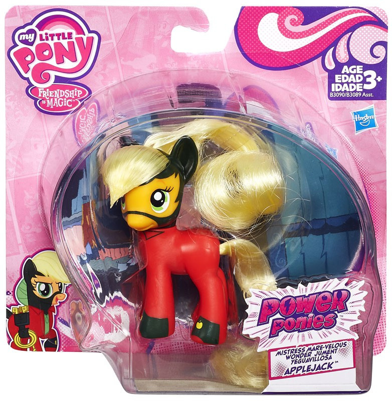 My Little Pony Friendship is Magic Power Ponies Applejack Exclusive ...