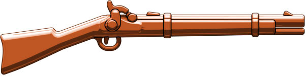 BrickArms Weapons Caplock Musket 2.5 Brown - ToyWiz