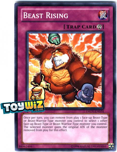 YuGiOh 5Ds Duelist Revolution Single Card Common Beast Rising DREV ...
