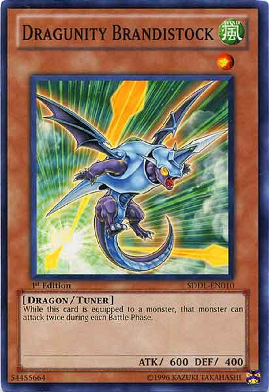 YuGiOh Dragunity Legion Structure Deck Single Card Common Dragunity Brandistock SDDL-EN010 - ToyWiz