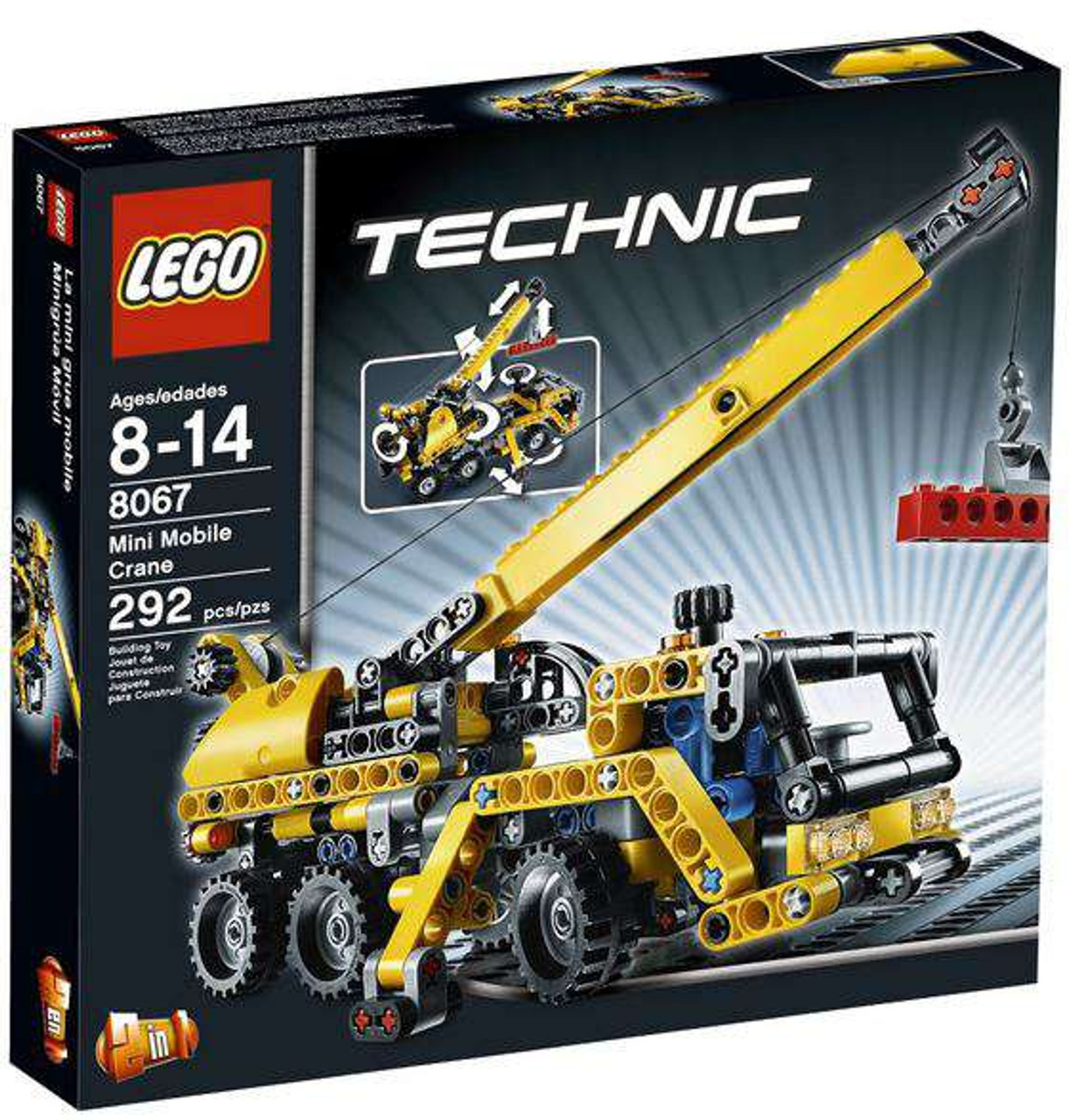 Lego Technic Mini Mobile Crane Set 8067 Toywiz