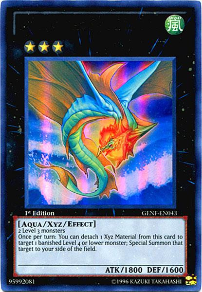 YuGiOh Zexal Generation Force Single Card Ultra Rare Leviair the Sea ...