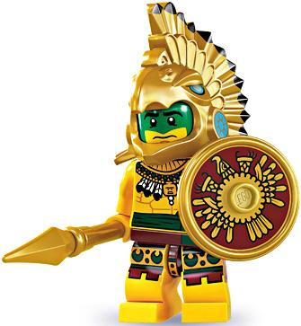 LEGO Minifigures Series 7 Aztec Warrior Minifigure Loose - ToyWiz