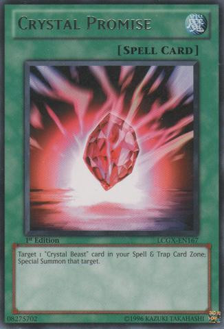 YuGiOh GX Legendary Collection 2 Single Card Rare Crystal Promise LCGX ...
