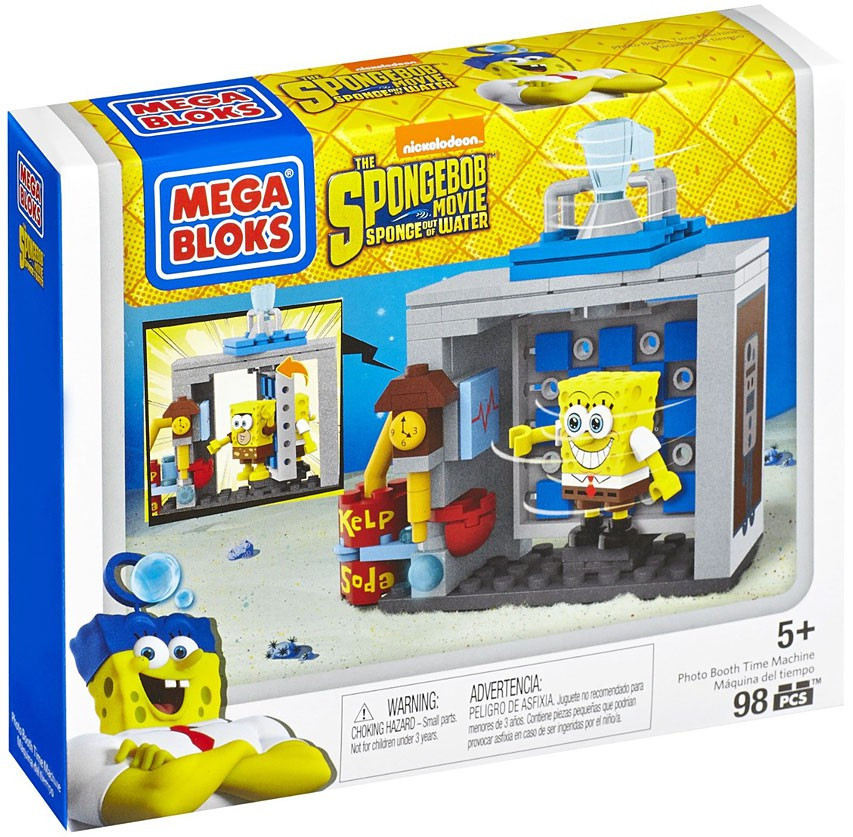 Mega Bloks Spongebob Squarepants Sponge Out of Water Photo Booth Time ...