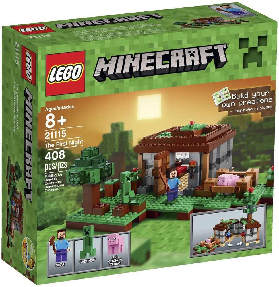 LEGO Minecraft The First Night Set 21115 - ToyWiz