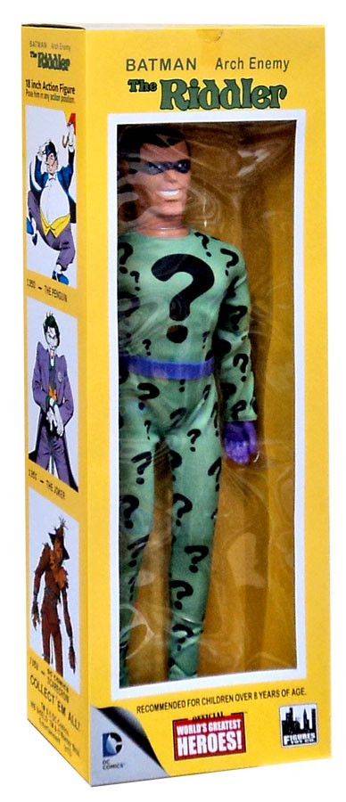Batman Worlds Greatest Super Heroes Retro The Riddler 18 Retro Action ...