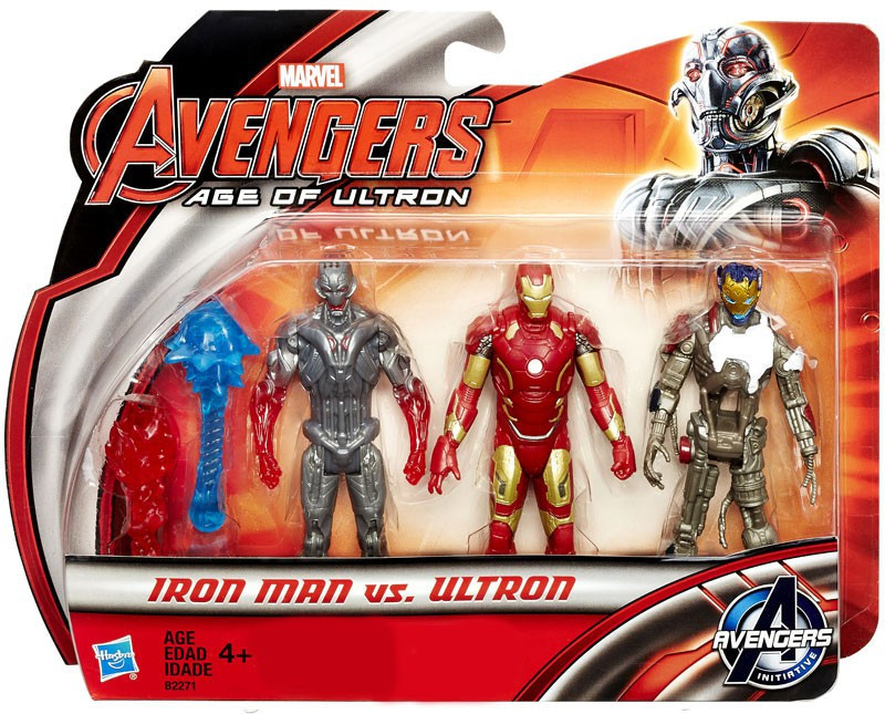 Marvel Avengers Age of Ultron Iron Man vs Ultron Exclusive 3.75 Action ...