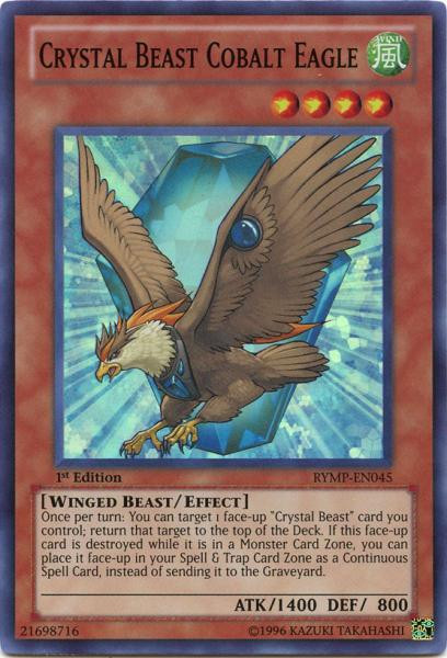 YuGiOh GX Ra Yellow Mega-Pack Single Card Super Rare Crystal Beast ...