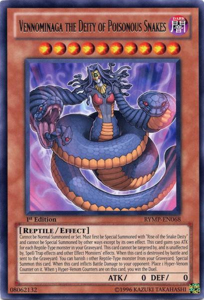 YuGiOh GX Ra Yellow Mega-Pack Single Card Rare Vennominaga the Deity of ...