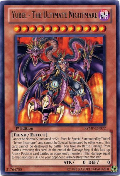 YuGiOh GX Ra Yellow Mega-Pack Single Card Rare Yubel - The Ultimate ...
