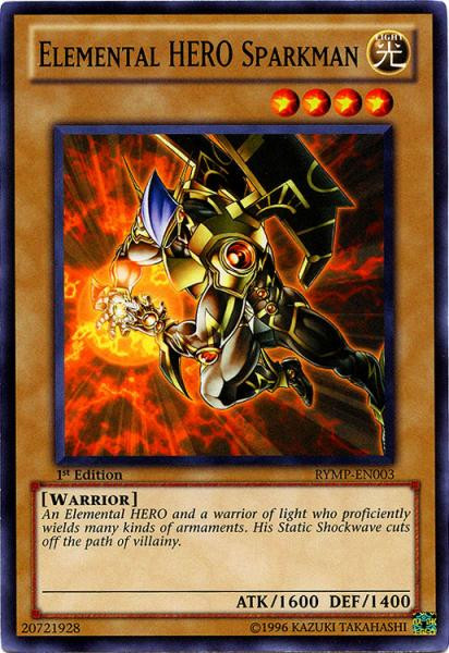 YuGiOh GX Ra Yellow Mega-Pack Single Card Common Elemental HERO ...