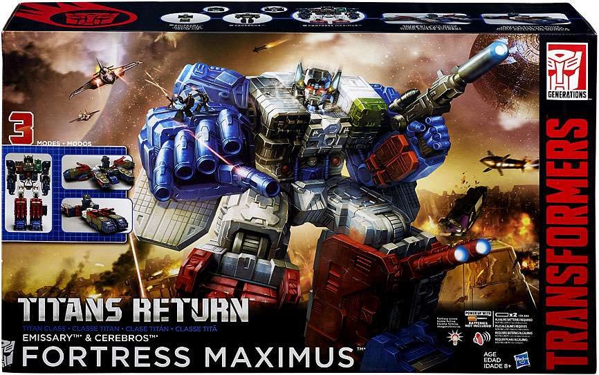 Transformers Generations Titans Return Fortress Maximus Titan Action Figure Hasbro Toys - ToyWiz
