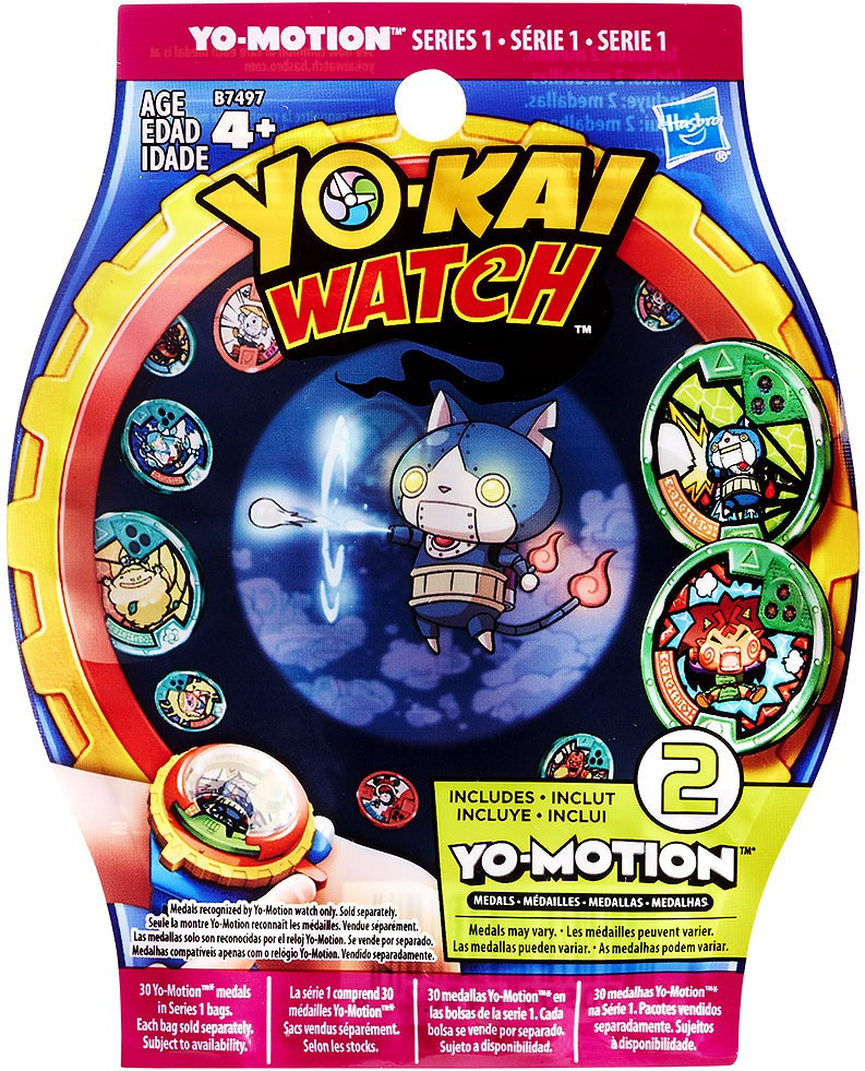 Will Yo-Motion Medal Packs Only Contain Two Medals Per Pack? : r/yokaiwatch