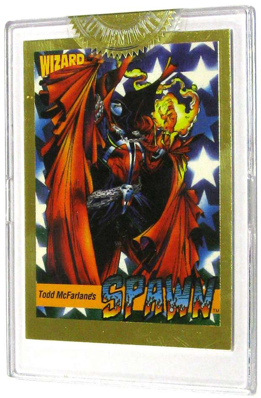 Spawn Wizard Magazine Gold Spawn Single Trading Card Limited Edition Toywiz