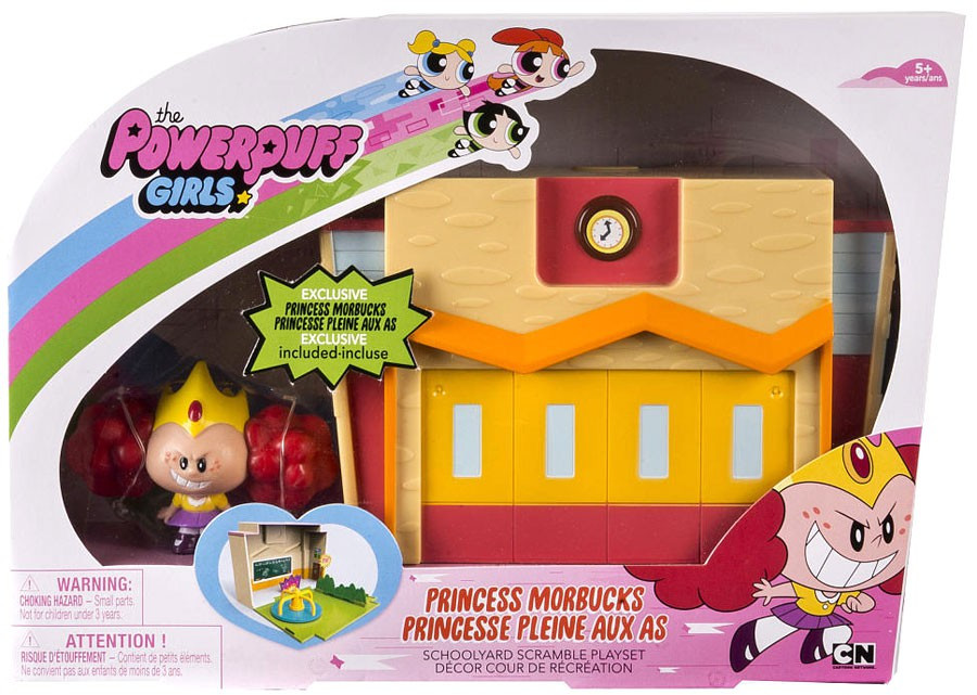 The Powerpuff Girls Princess Morbucks 2 Playset Schoolyard Scramble ...