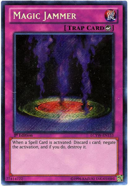 YuGiOh Legendary Collection 3 Single Card Secret Rare Magic Jammer LCYW ...