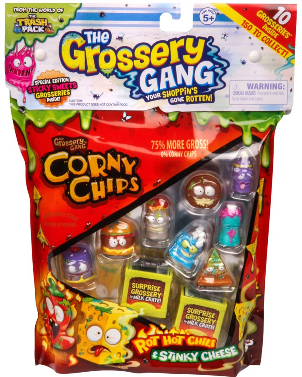 The Grossery Gang The Grossery Gang Season 1 Mini Figure 10-Pack Moose ...