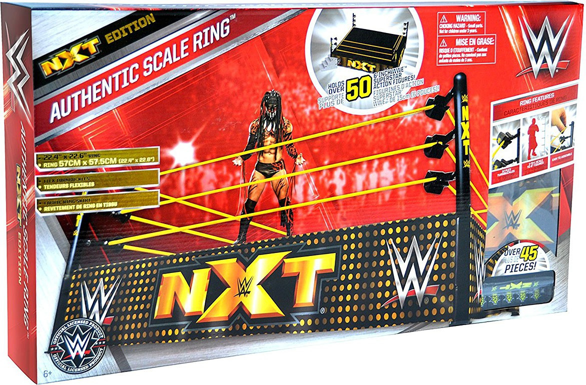 WWE Wrestling NXT Edition Authentic Scale Ring Figures Not Included ...