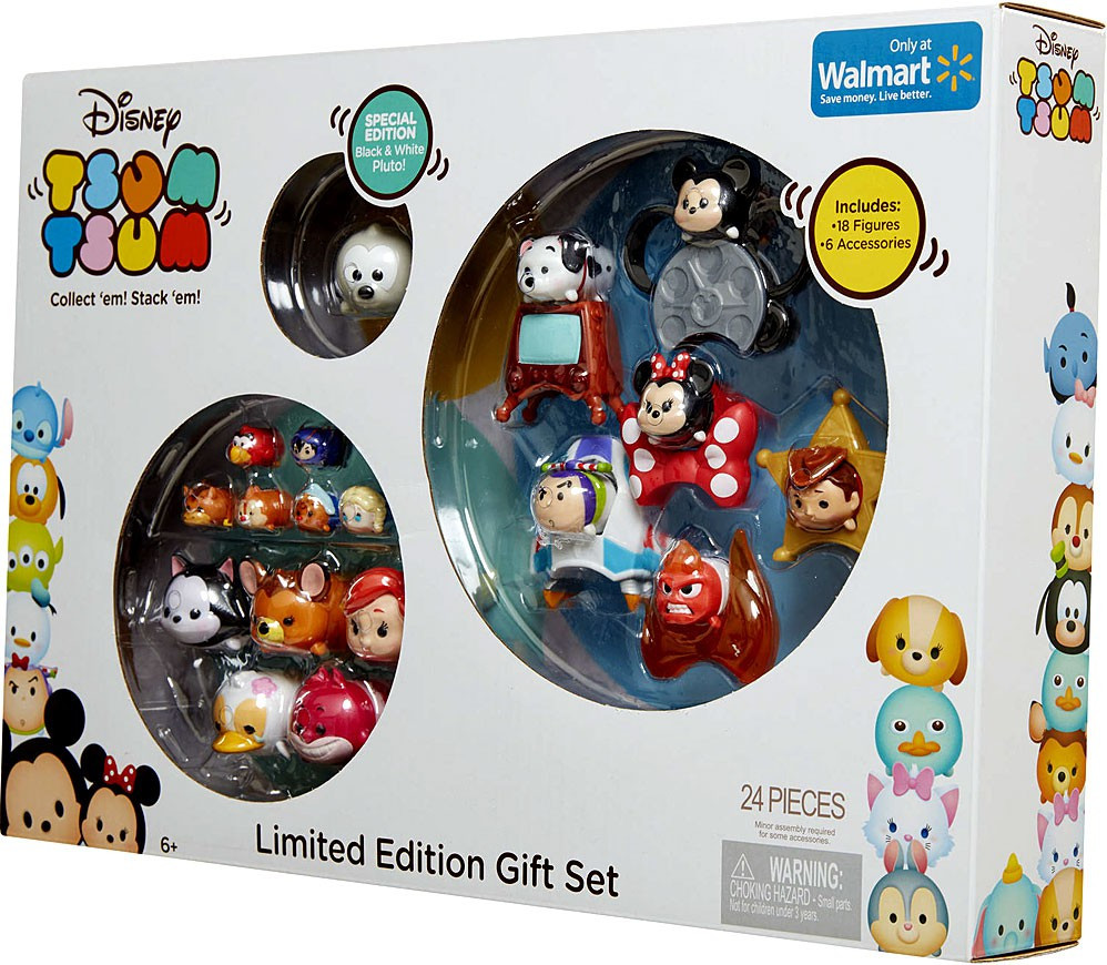 Disney Tsum Tsum Limited Edition Gift Set Exclusive Mini Figure 24-Pack ...