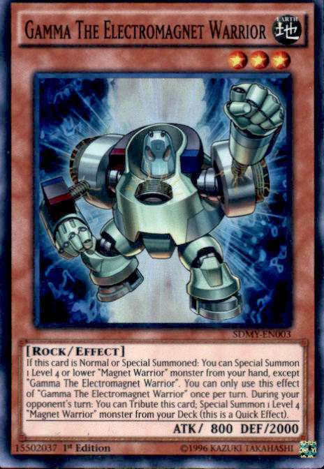 YuGiOh Yugi Muto Structure Deck Single Card Super Rare Gamma The ...