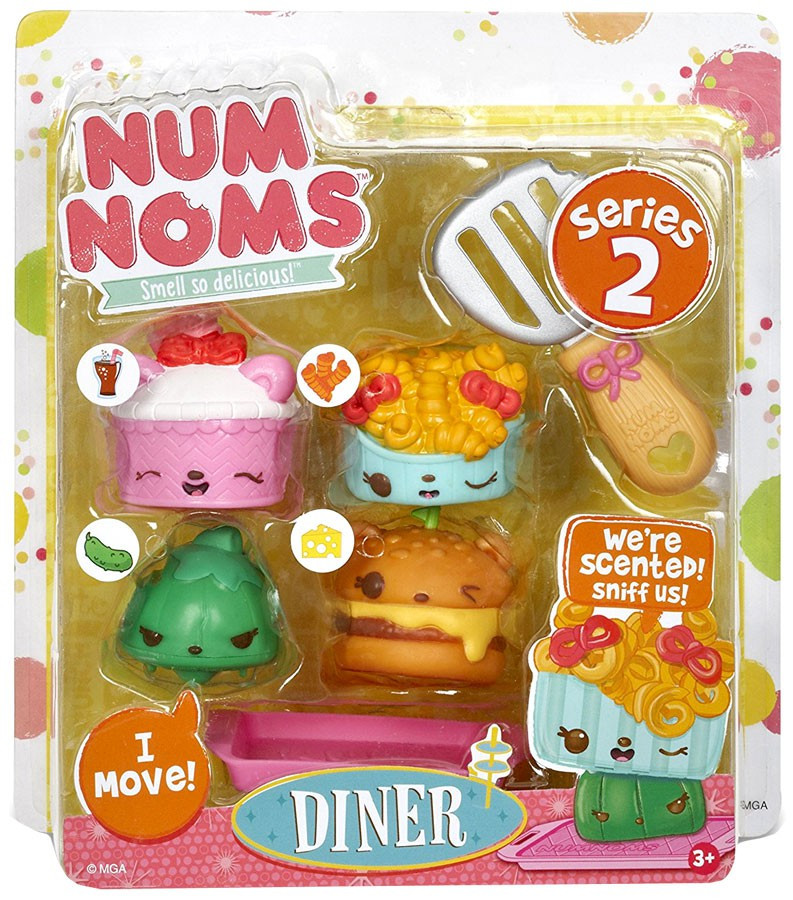Num Noms Series 2 Diner 4-Pack MGA Entertainment - ToyWiz