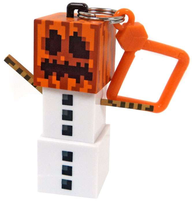 Minecraft Hangers Series 3 Snow Golem 3 Keychain Loose UCC Distributing ...