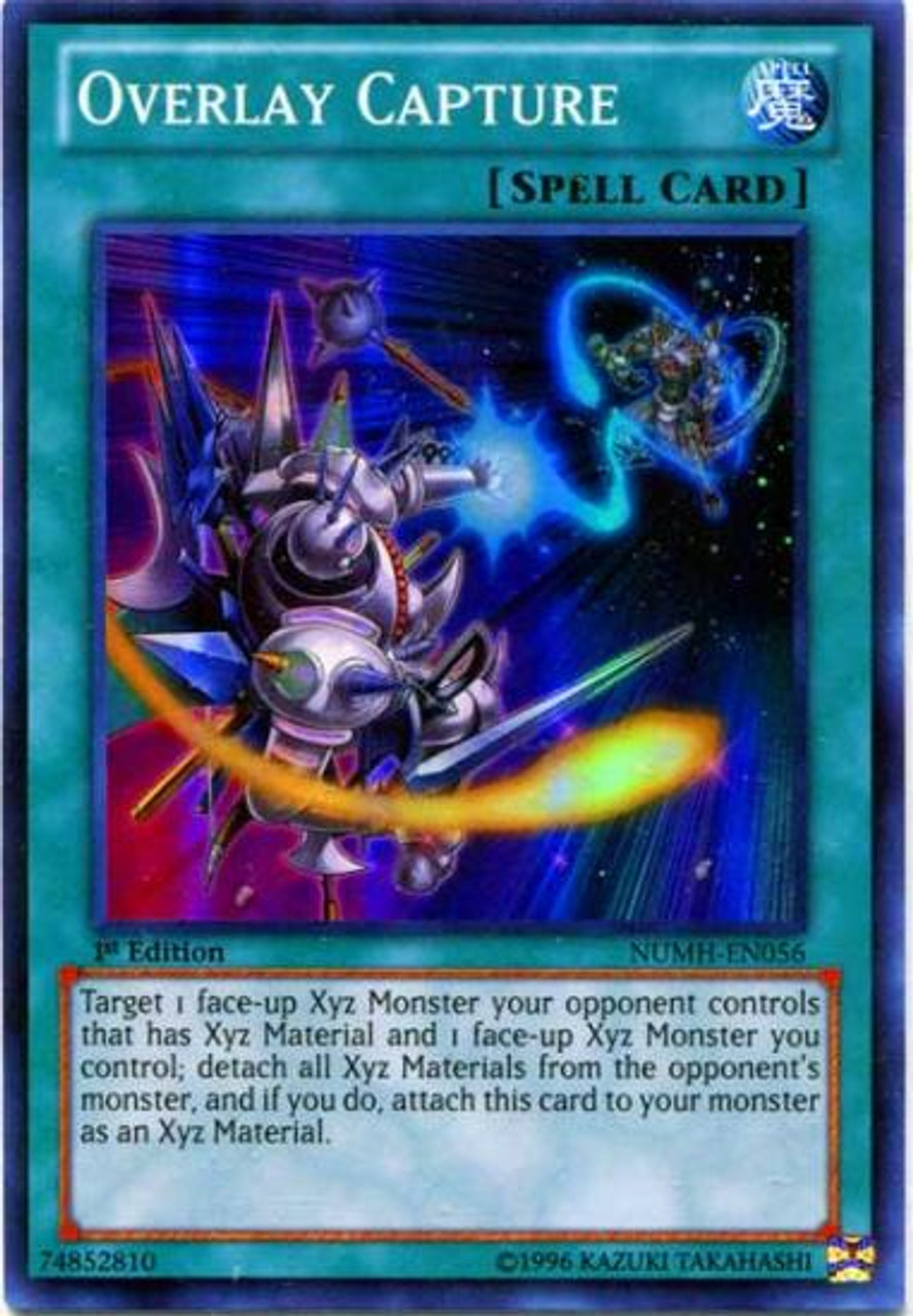 Yugioh Number Hunters Single Card Super Rare Overlay Capture Numh En056 Toywiz 6582