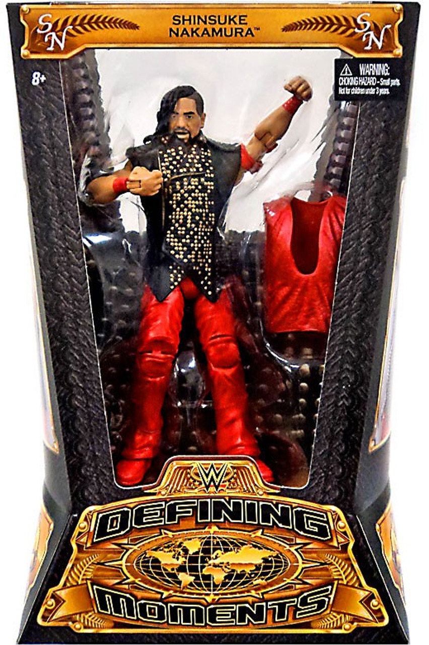 WWE Wrestling Defining Moments Shinsuke Nakamura Action Figure Mattel Toys - ToyWiz