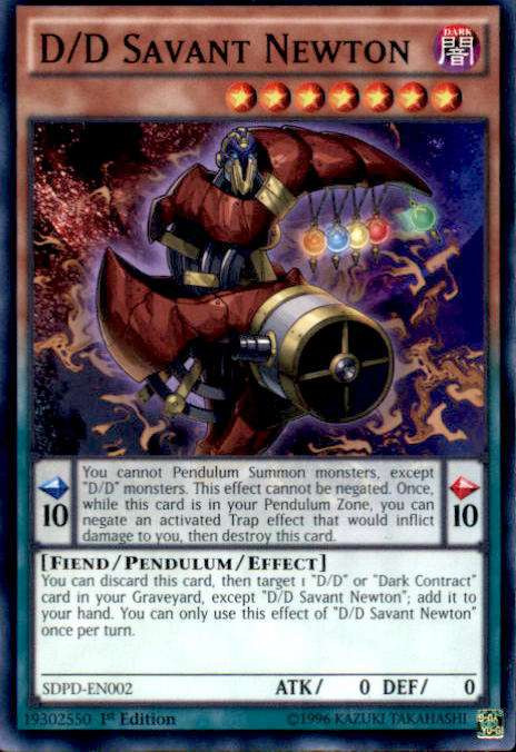 YuGiOh Pendulum Domination Structure Deck Single Card Common DD Savant ...