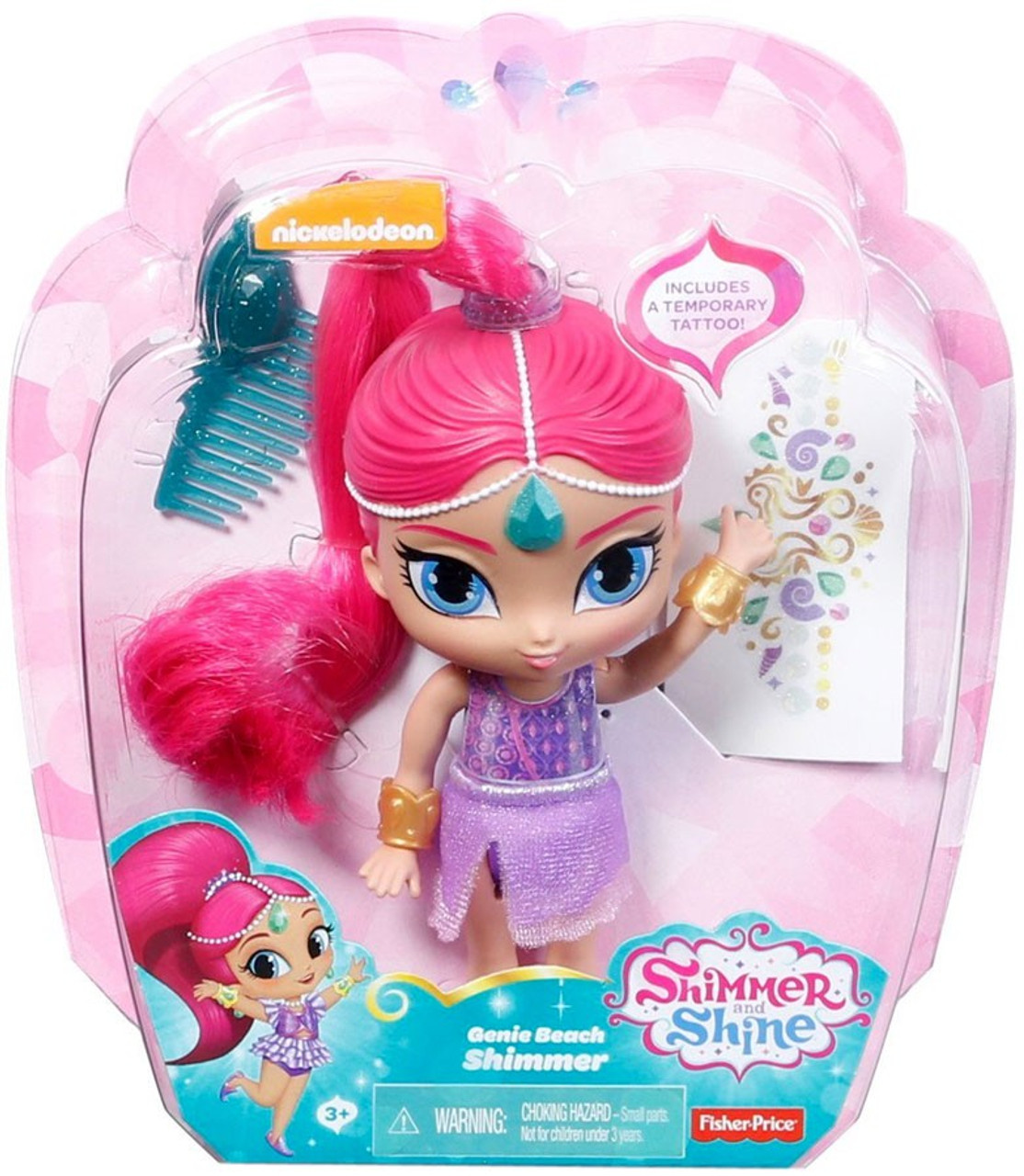 Fisher Price Shimmer Shine Genie Beach Shimmer 6 Basic Doll - ToyWiz Fisher Price Shimmer Shine Genie Beach Shimmer 6 Basic Doll - ToyWiz