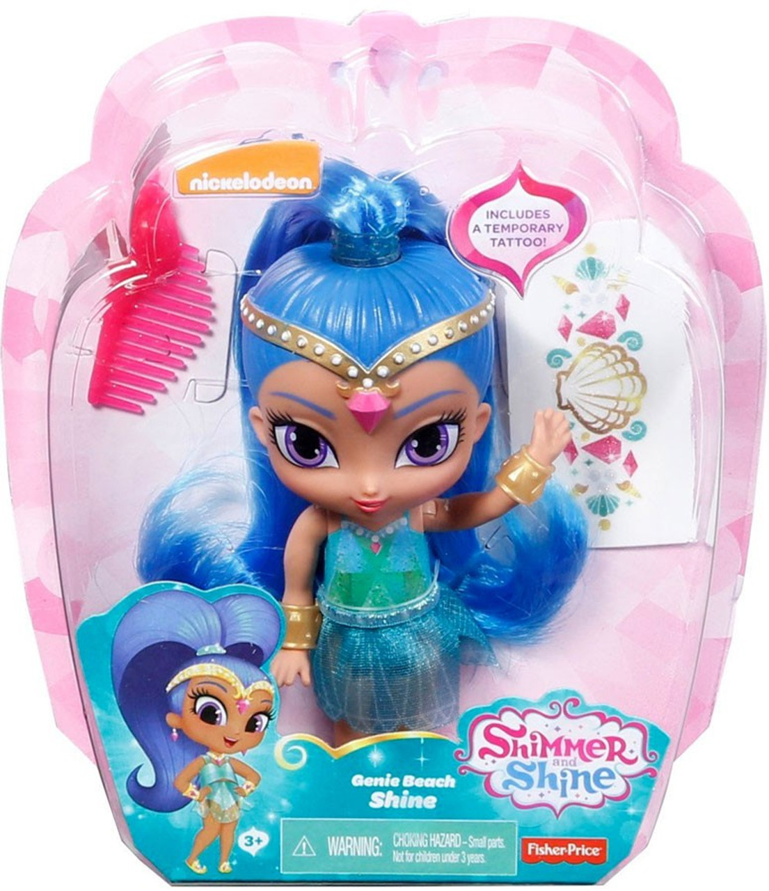 Fisher Price Shimmer Shine Genie Beach Shine 6 Basic Doll - ToyWiz Fisher Price Shimmer Shine Genie Beach Shine 6 Basic Doll - ToyWiz