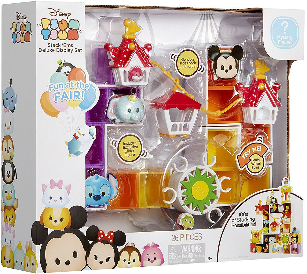 Disney Tsum Tsum Fun at the Fair Deluxe Display Set Jakks Pacific - ToyWiz