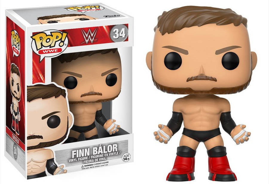 Funko WWE Wrestling Funko POP Finn Balor Vinyl Figure 34 Regular ...