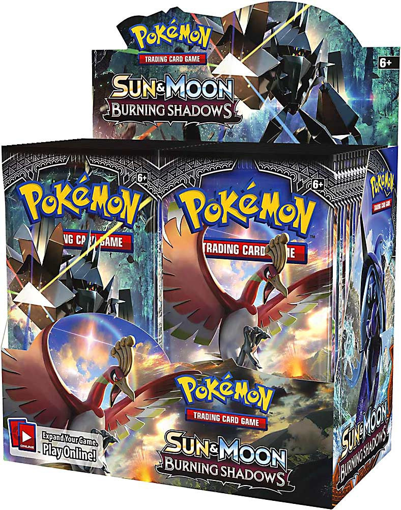Pokemon Sun Moon Burning Shadows Booster Box 36 Packs Pokemon USA ToyWiz Pokemon Sun Moon Burning Shadows Booster Box 36 Packs Pokemon USA ToyWiz
