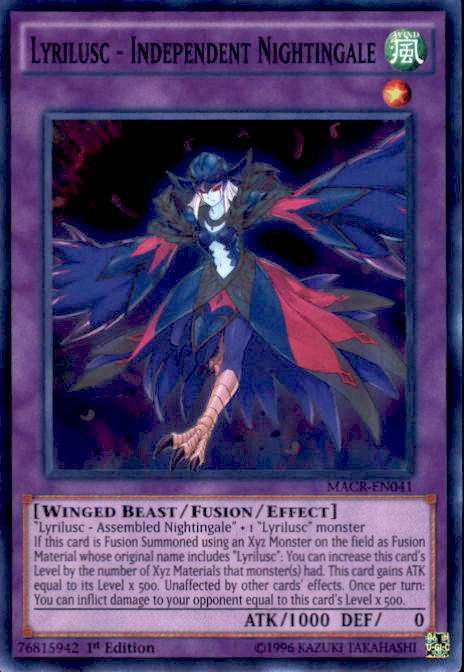 YuGiOh Maximum Crisis Single Card Super Rare Lyrilusc - Independent ...