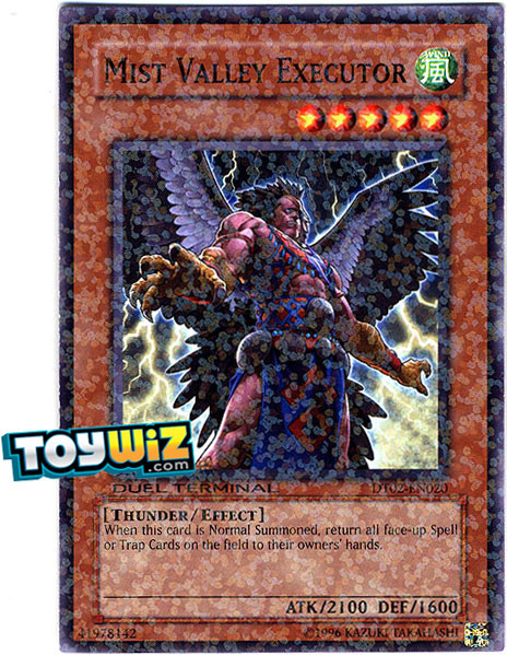 YuGiOh 5Ds Duel Terminal 2 Single Card Parallel Rare Mist Valley Executor DT02-EN020 - ToyWiz